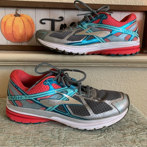 Brooks | Shoes | Brooks Ravenna 7 Colorful Running Shoes Womens Size ...